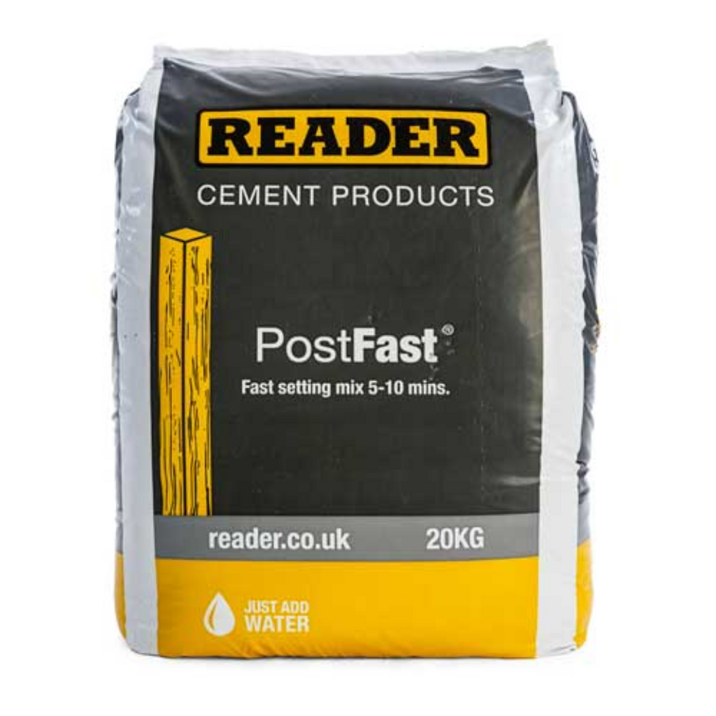 Reader 20kg Course Mix Postfast (Postcrete) | BTL Timber & Garden Buildings