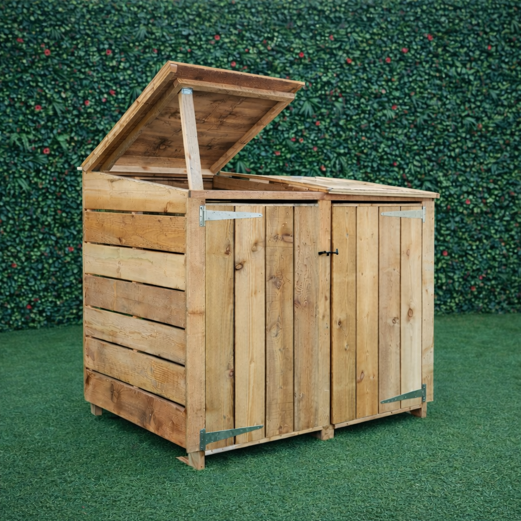 Wheelie Bin Store | BTL Timber & Garden Buildings