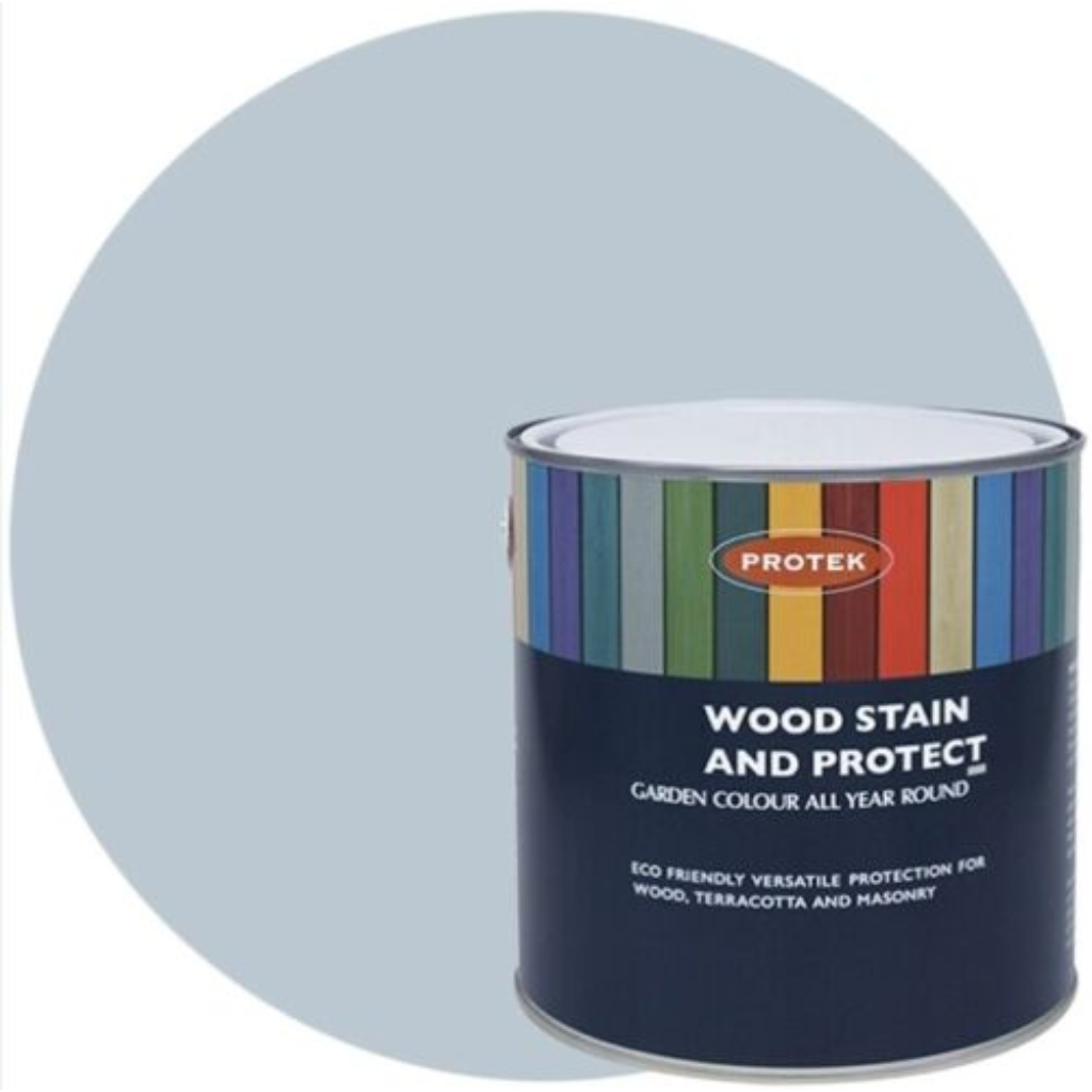 Protek Wood Stain & Protect 2.5l - Sky Grey Blue | BTL Timber & Garden ...